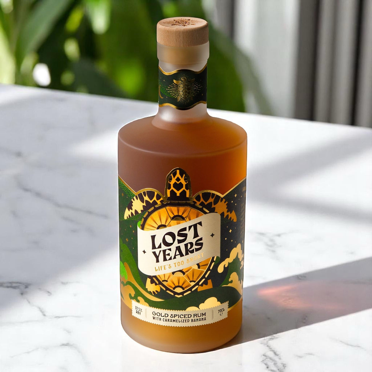 Gold Spiced Rum with Caramelised Banana – Lost Years Rum